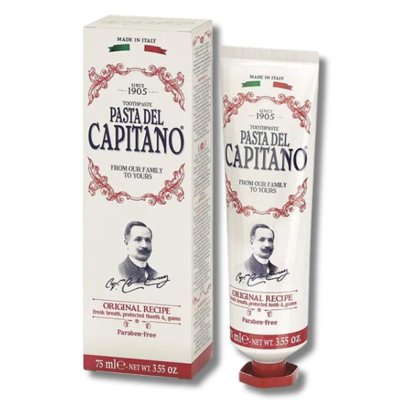 Pasta Gel Capitano 1905 Toothpaste Original Recipe 75ml- Cosmetics ...