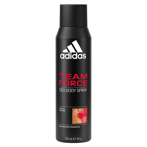 Adidas Team Force Deo Body Spray 150ml - Cosmetics Fragrance Direct ...