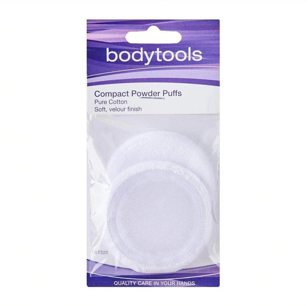 Bodytools Compact Puff Satin Backed 2pk - Cosmetics Fragrance Direct ...