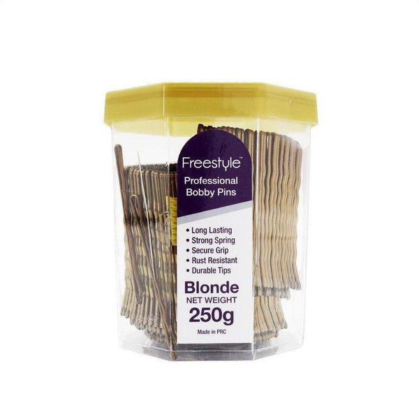 Freestyle Professional Bobby Pins Value Pack - Blonde - Cosmetics ...