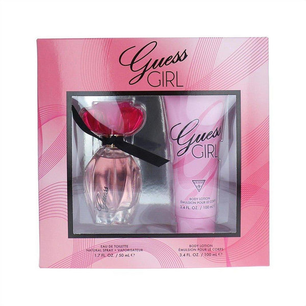 Guess Girl Eau De Toilette 50ml Gift Set - Cosmetics Fragrance Direct ...