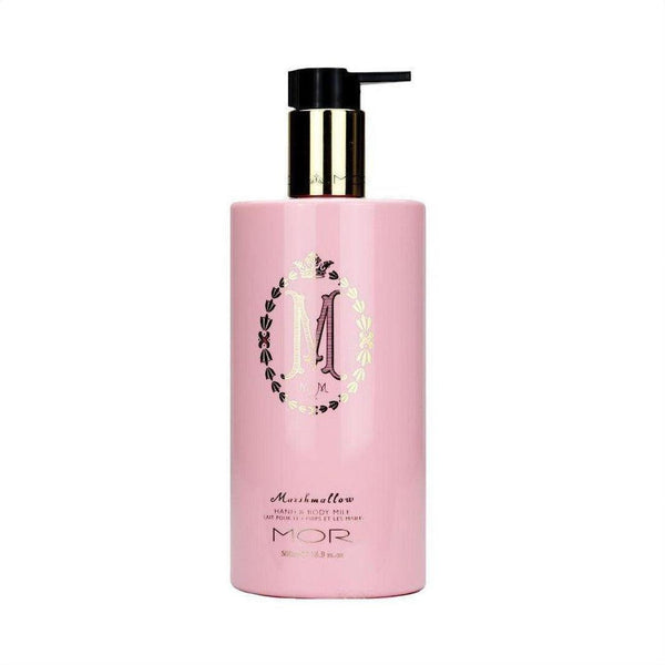 MOR Marshmallow Hand & Body Milk 500ml - Cosmetics Fragrance Direct ...