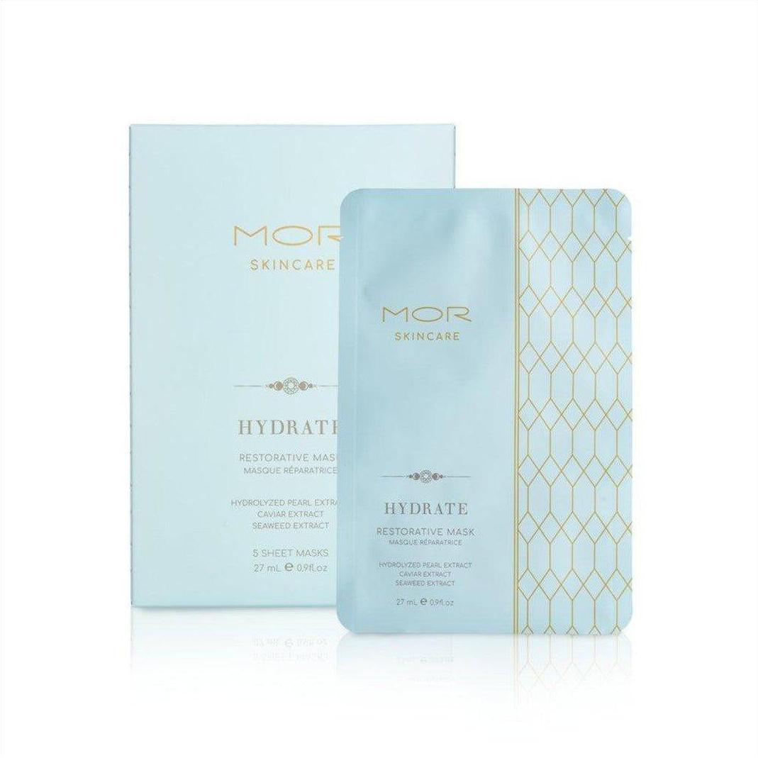 Mor Skincare Hydrate Restorative Mask 5 Pack Sheet Masks - Cosmetics ...