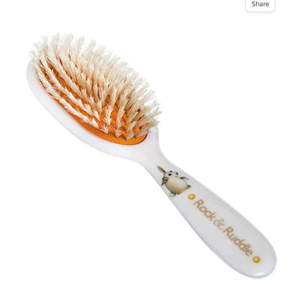 Rock & Ruddle Small Baby Rabbits Boar Bristle Hair Brush - Cosmetics ...