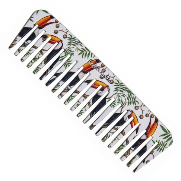 Rock & Ruddle Toucans Wide Tooth Comb - Cosmetics Fragrance Direct ...