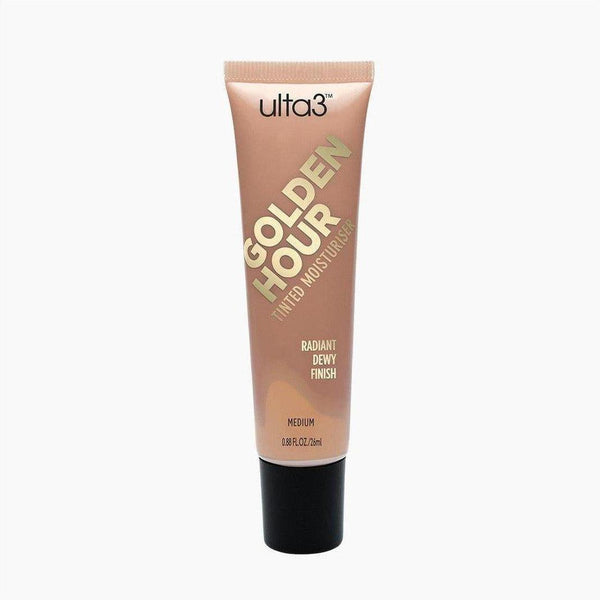 Ulta3 Golden Hour Tinted Moisturiser Radiant Dewy Finish - Medium 26ml ...